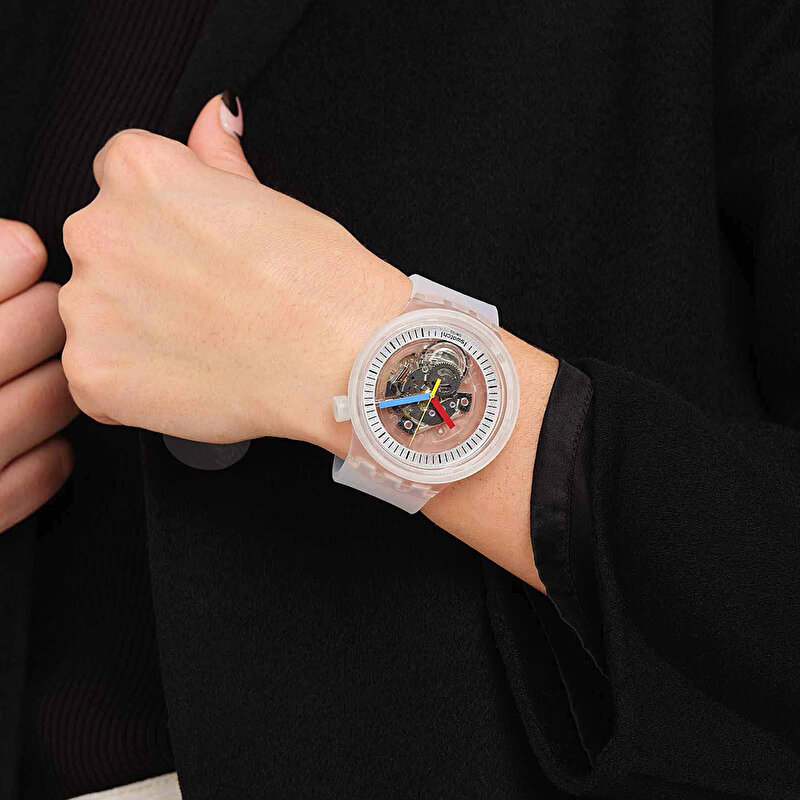 Swatch Clearly Bold SB01K100 Kol Saati | Konyalı Saat
