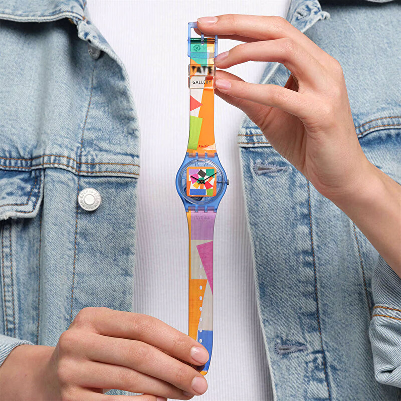 Swatch Matisse's Snail SO28Z127 Kol Saati | Konyalı Saat