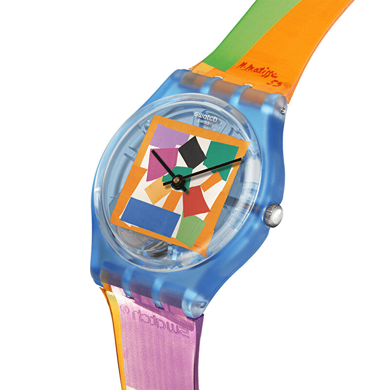 Swatch Matisse's Snail SO28Z127 Kol Saati | Konyalı Saat